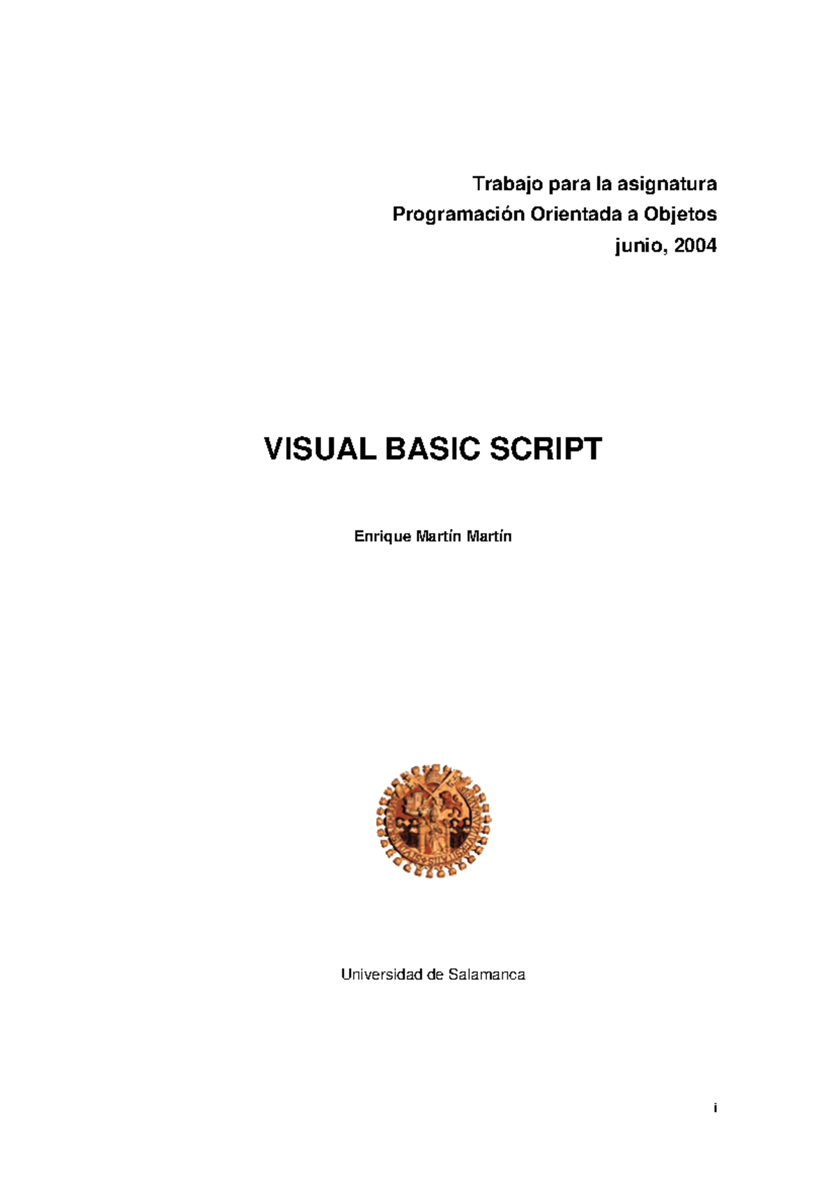 Visual Basic Script - asssdasdae - i Trabajo para la asignatura ...