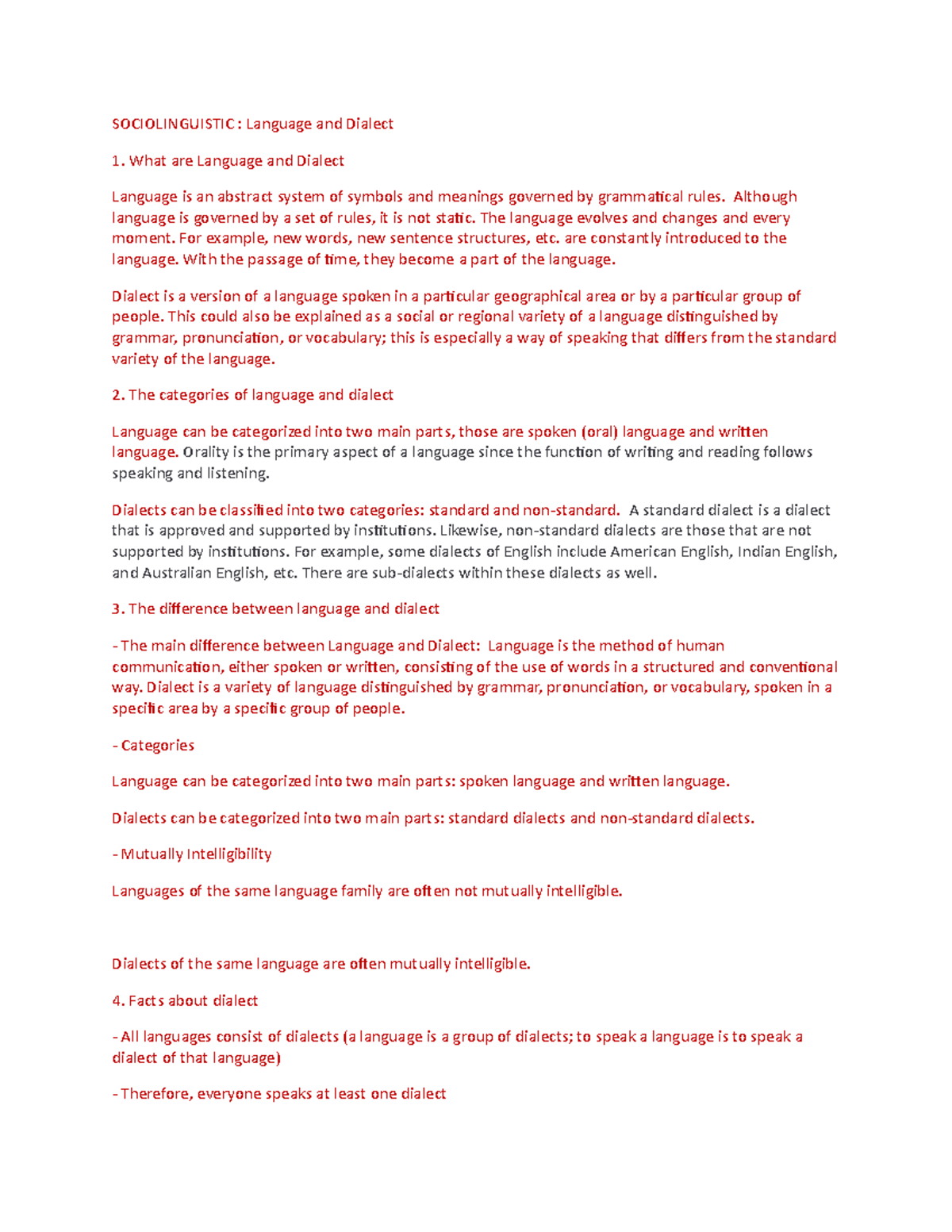 Paper Gb 4 Sociolinguistics Sociolinguistic Language And Dialect