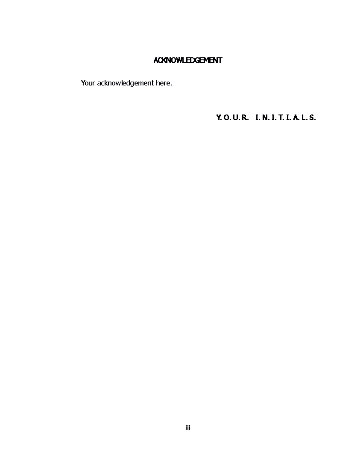 Template OJT- Narrative-snarrativesss - ACKNOWLEDGEMENT Your ...