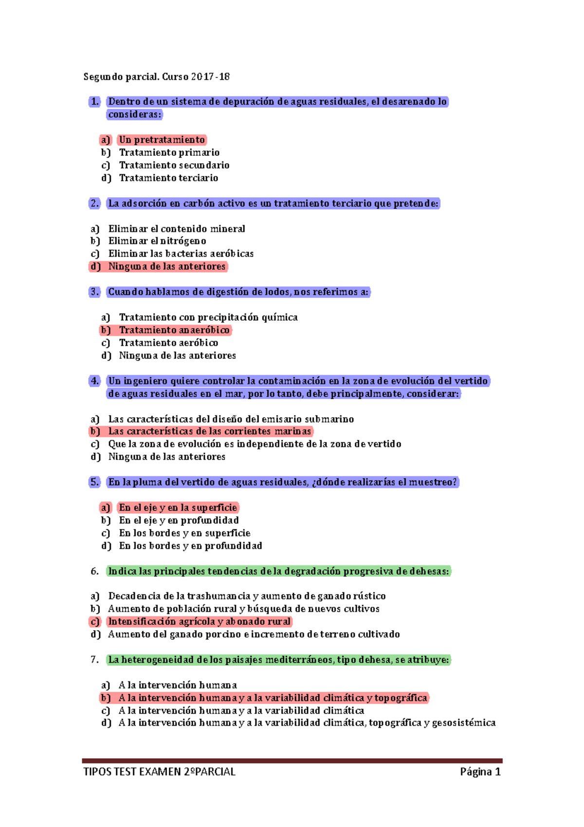 Examen 2018, preguntas y respuestas - Warning: TT: undefined function: 32 Warning: Popup ...