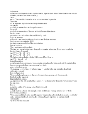 Test-3-review - Practice material MAT 1033 Intermediate Algebra Review ...