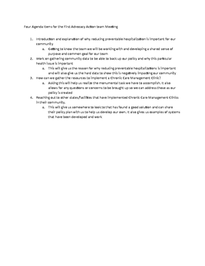 D025 Paper - N/A - Advocating for Policy Change to Improve Health ...