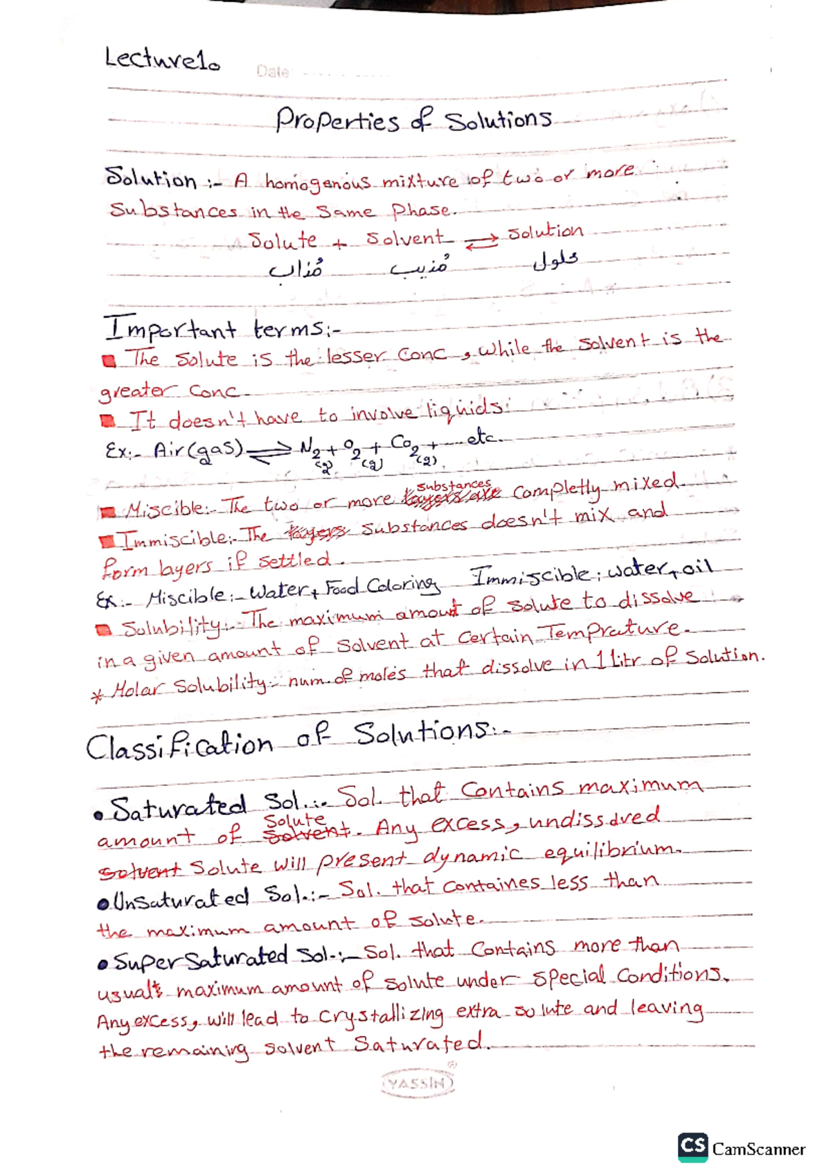 Solutions Engineering Chemistry Studocu