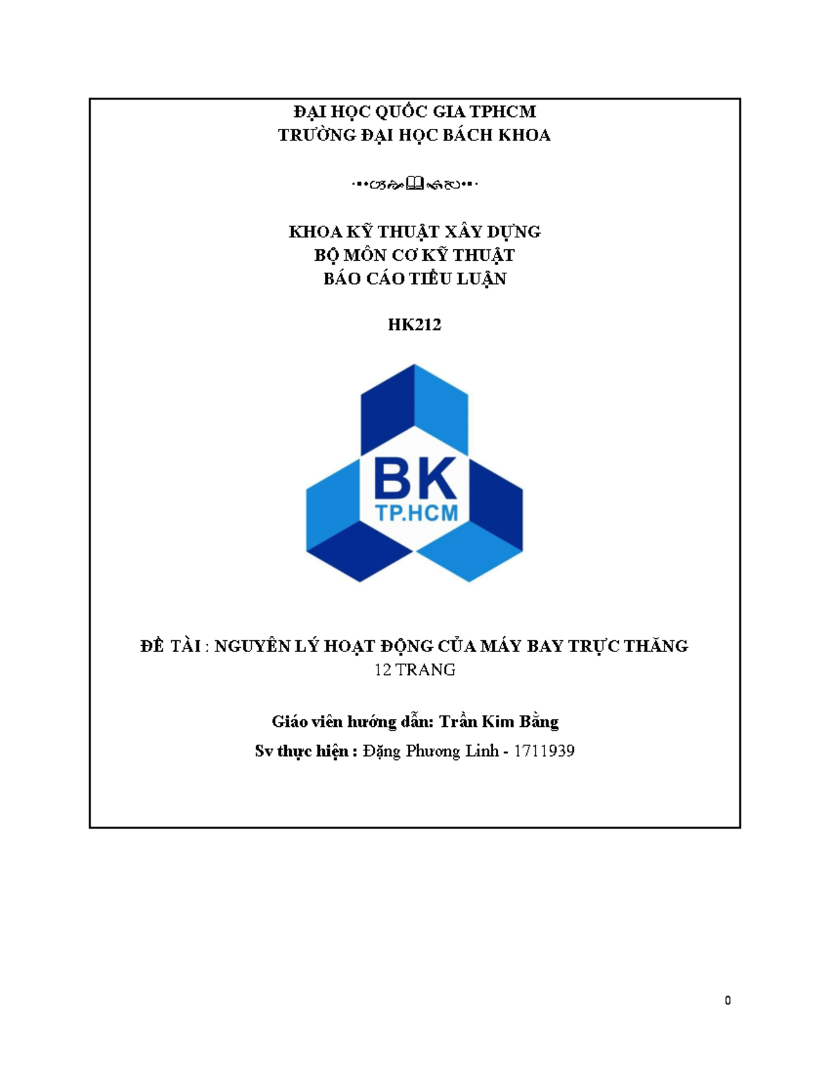 Ngly hoat dong truc thang - ĐẠI HỌC QUỐC GIA TPHCM TR ̄àNG ĐẠI HỌC BÁCH ...