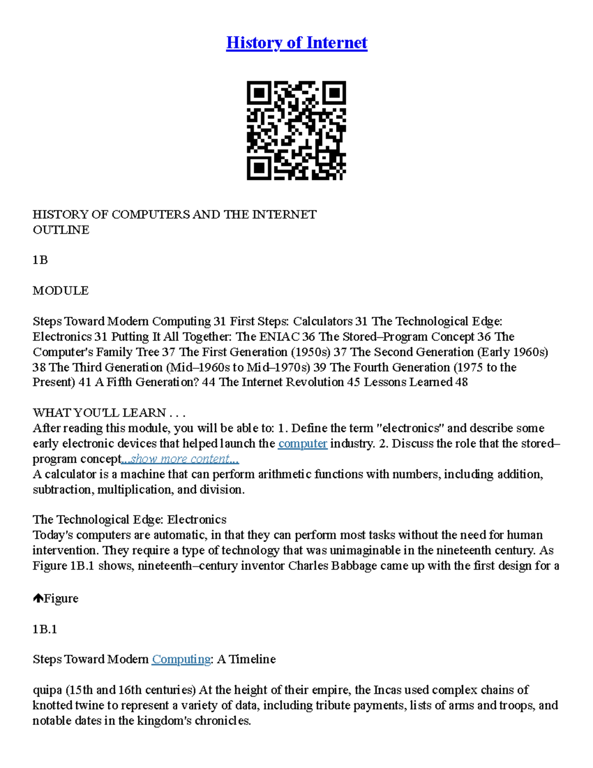 History Of The Internet Essay - History of Internet HISTORY OF ...