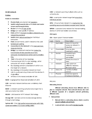 Network Technology - LEGENDS: Router Cable BLDG C 1 S T FLR 2 ND FLR 3 ...