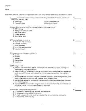 Ch 4 - Practice exam - Exam Name___________________________________ MULTIPLE CHOICE. Choose the ...