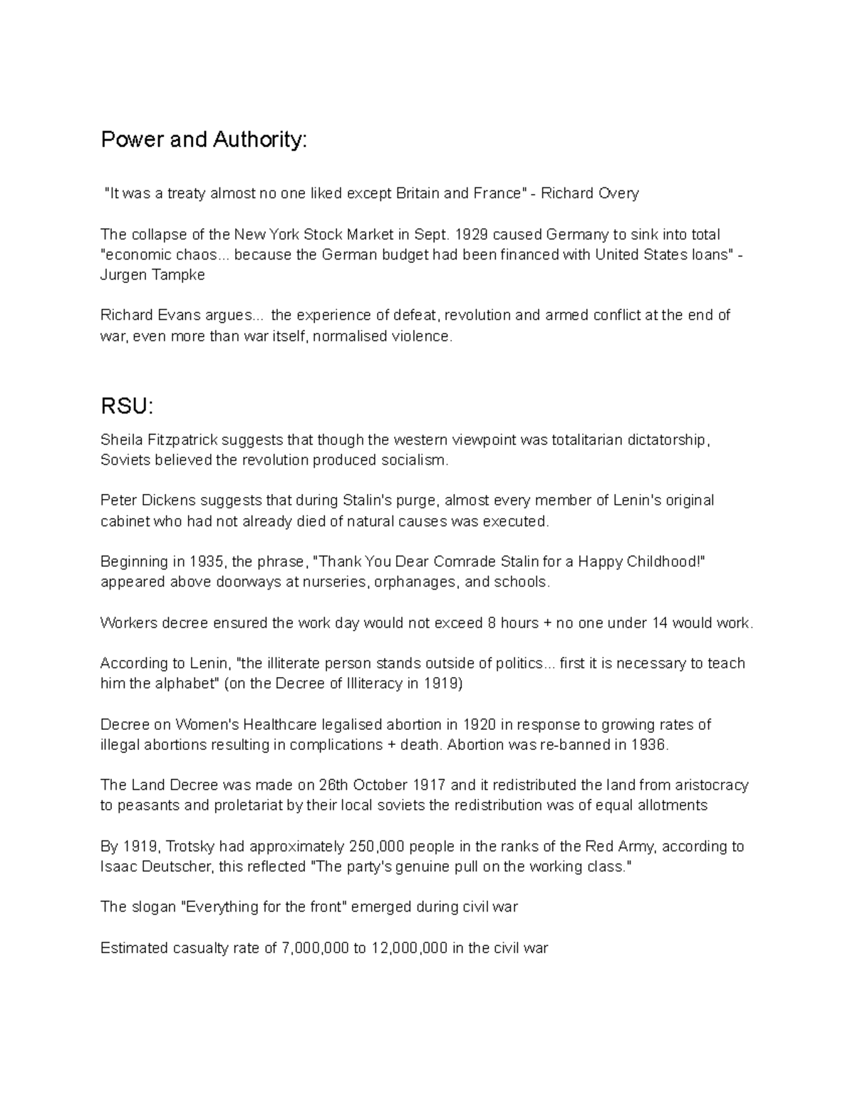 Modern Sources - Power and Authority: "It was a treaty almost no one ...