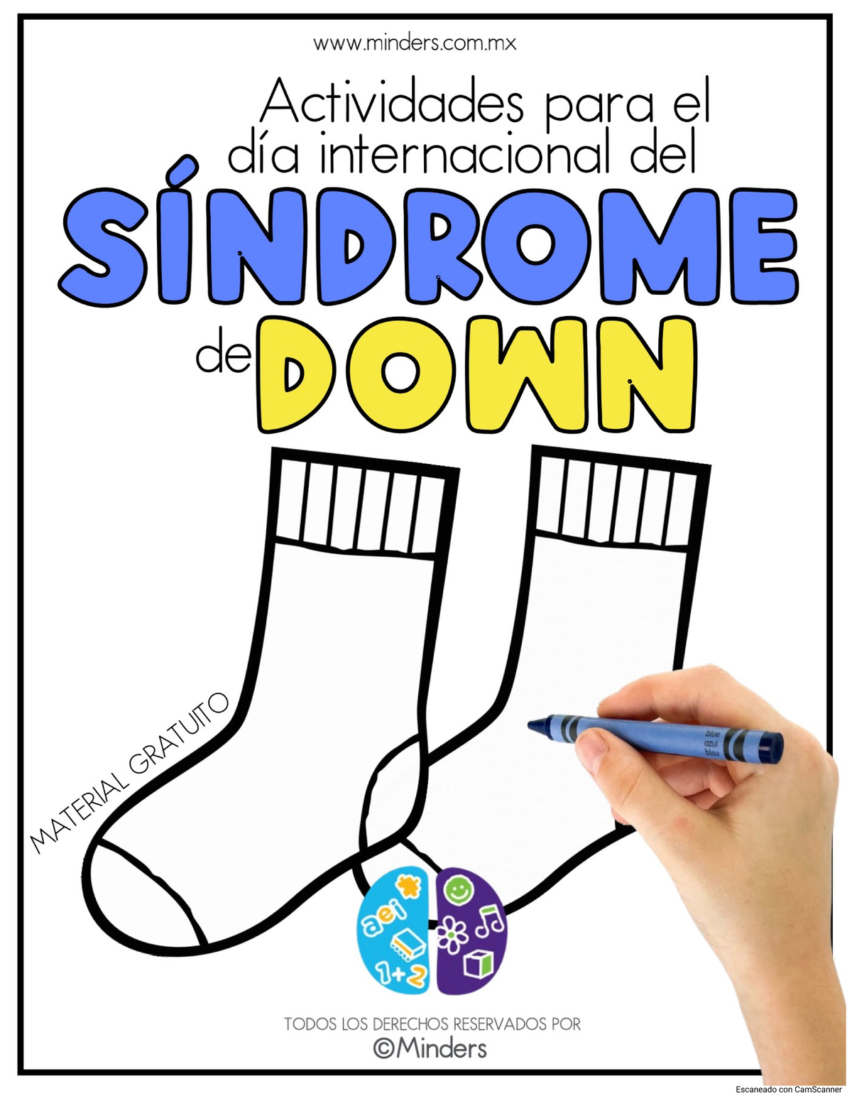 Material Gratuito Actividad para el dia del Sindrome de down www ...