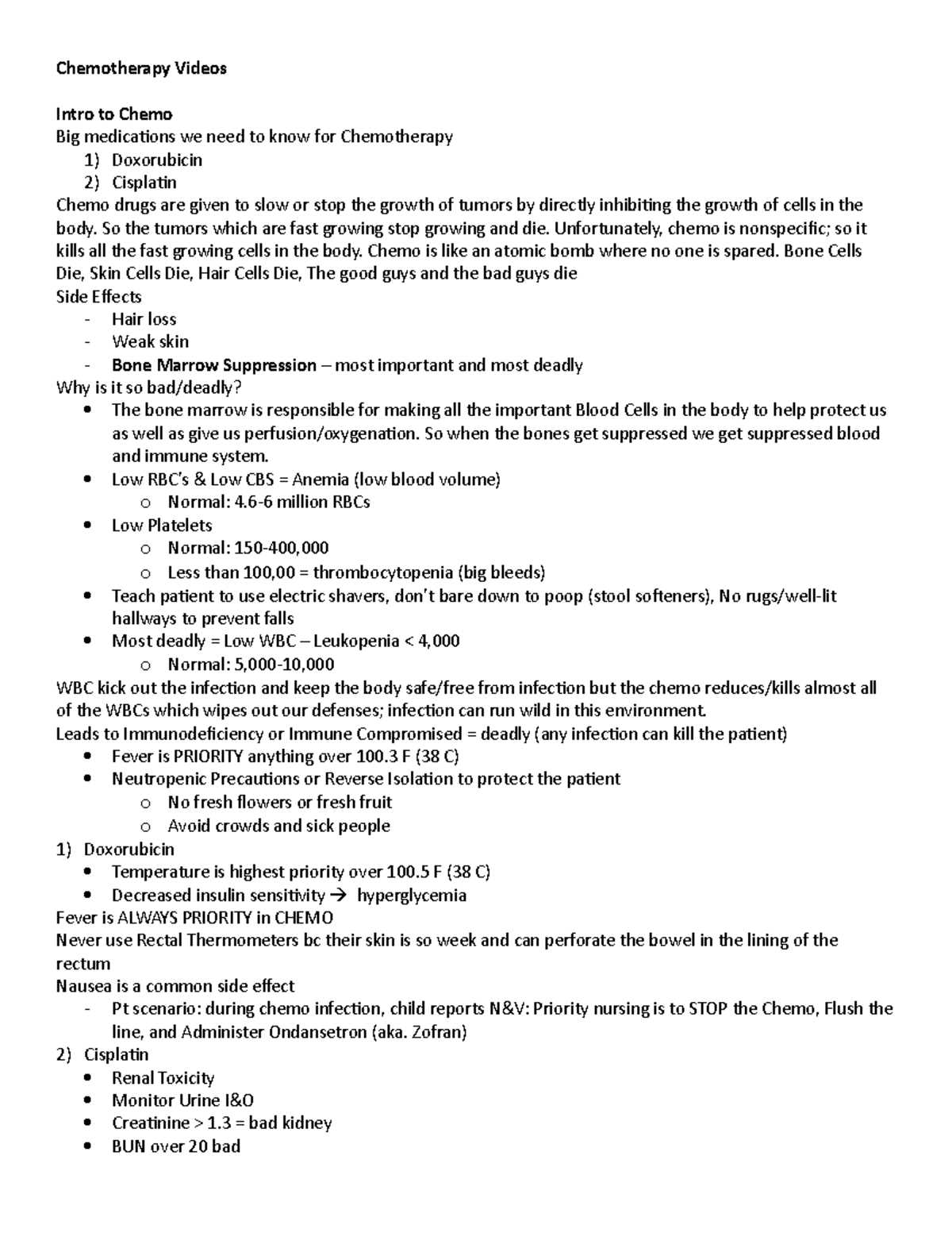 Chemotherapy Videos - Chemotherapy Videos Intro to Chemo Big ...