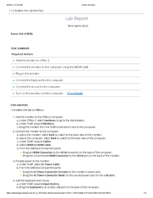 Test Out Lab Sim 2 - jknojo - Question 1: Correct Timothy works in the ...