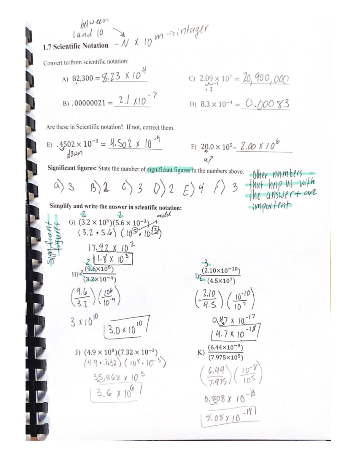 chapter one, lesson 1.7 and review for test - MATH 15 - Studocu