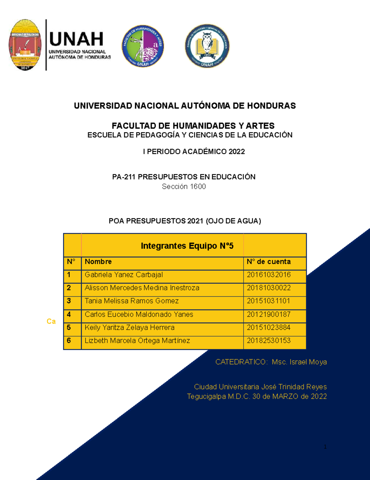 Lizbeth Ortega 2018 2530153 - UNIVERSIDAD NACIONAL AUTÓNOMA DE HONDURAS ...