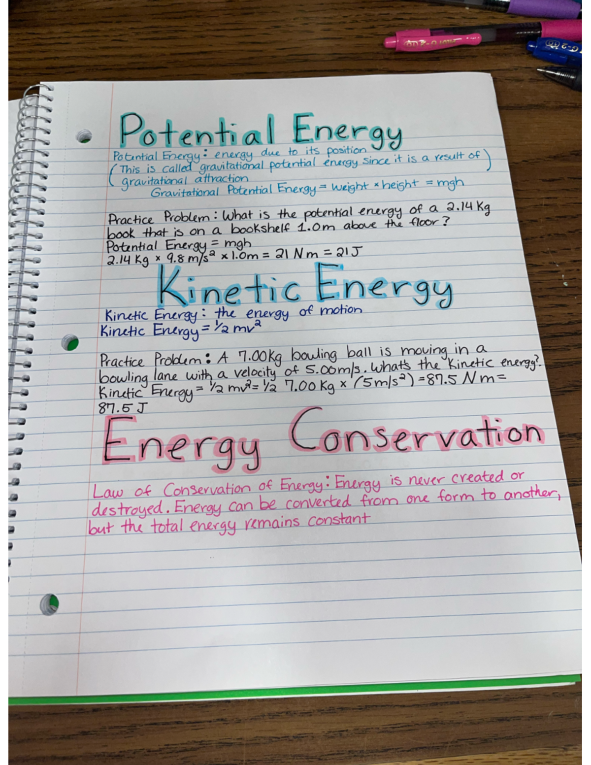 Physical Science Notes - PHY 101/101L - Studocu