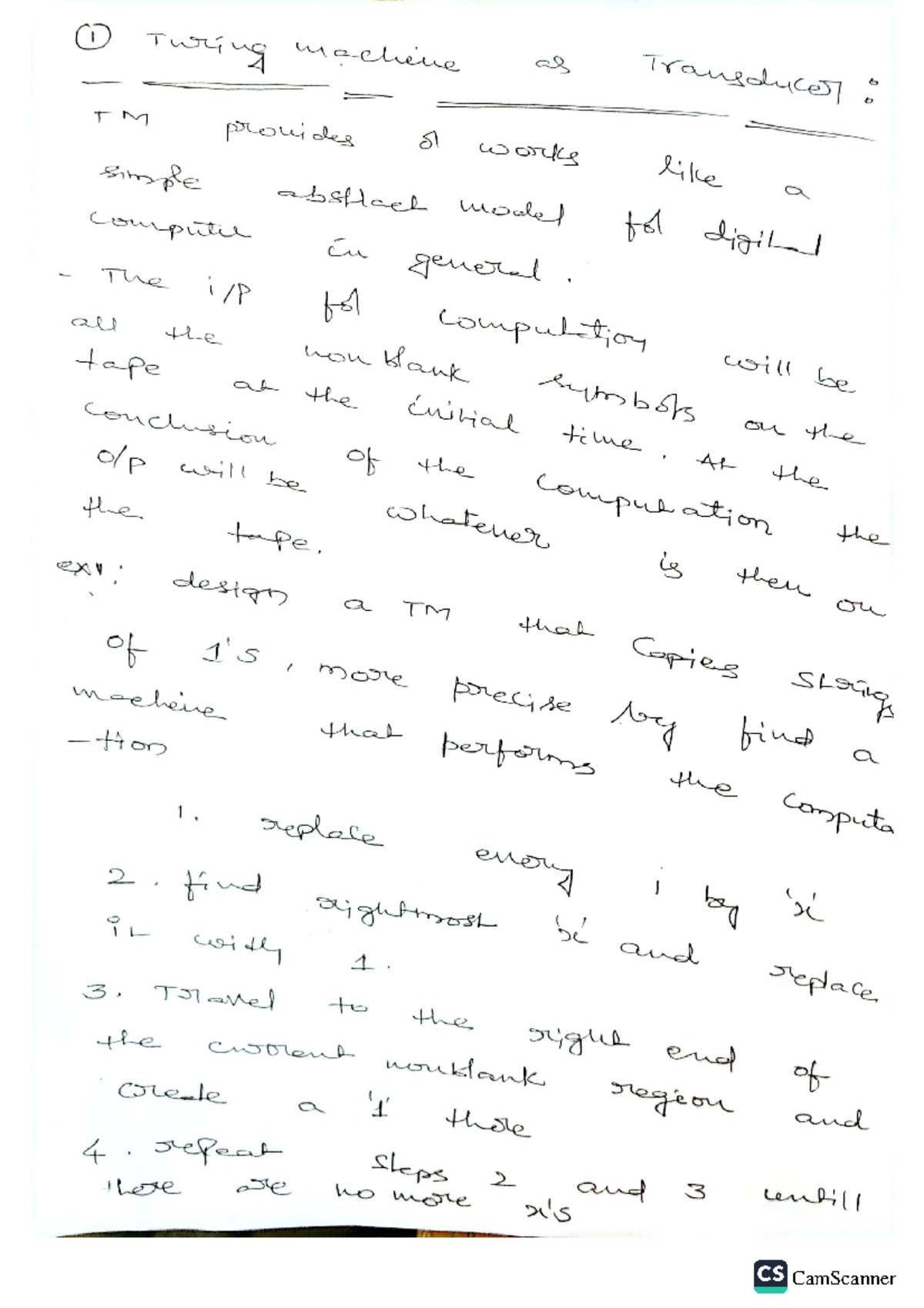 Unit 6 Turing Machine As Transducer Automata And Complexity Theory 1164