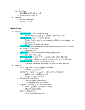 HTT assessment - Head to Toe Assessment Step 1: Introduce yourself Step ...
