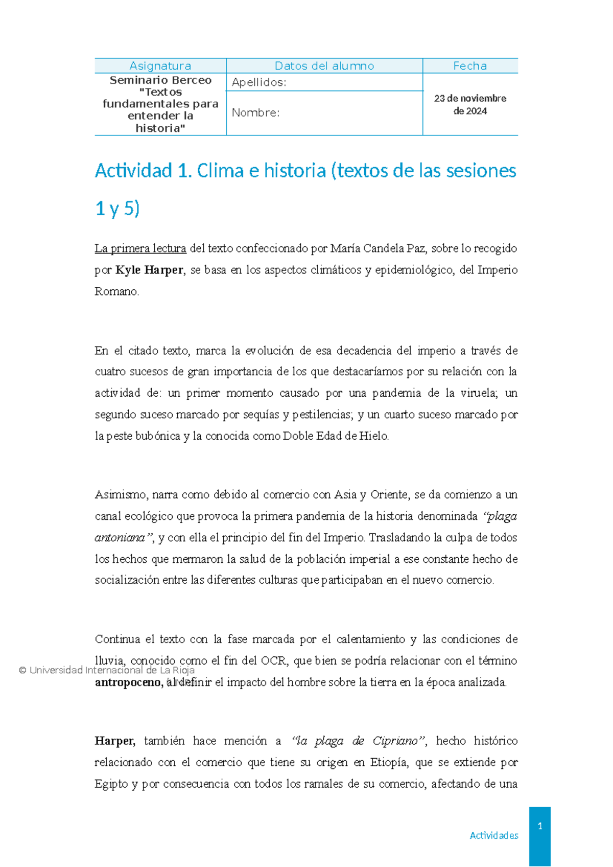 Seminario Textos fundamentales para entender la historia ...