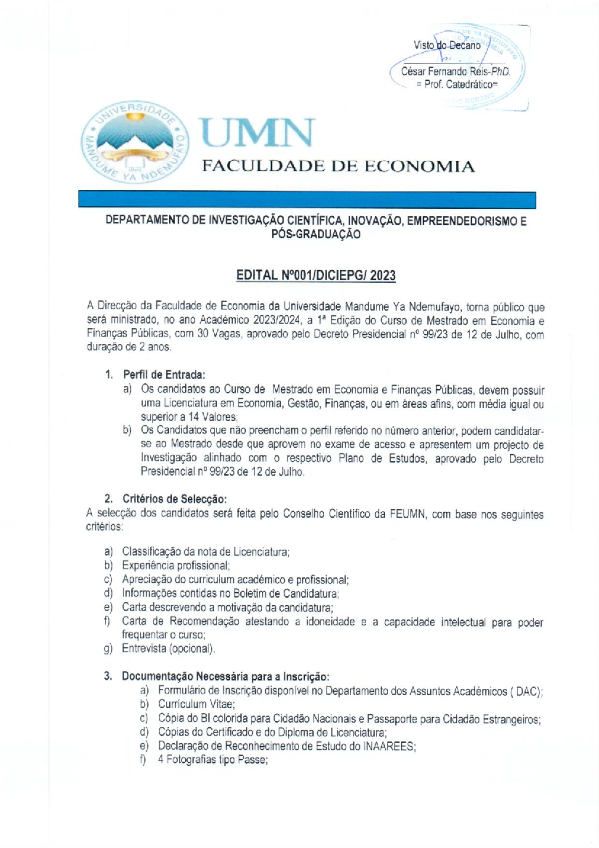 Edital Mestrado Em Efp Feumn Máquinas Elétrica Studocu