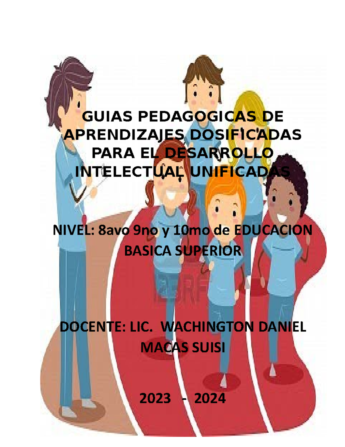 Guias DE Cultura Fisica DE 8VO A 10MO 2023-2024 VVF - GUIAS PEDAGOGICAS ...