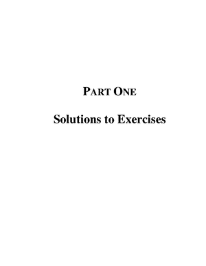 Exercise 1 solution - In-class Exercise 1: Solution Getting started ...