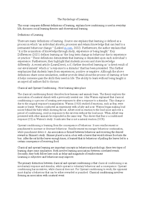 Unit 3 Academic writing skills - Question 1: You are required to write two examples of each of ...