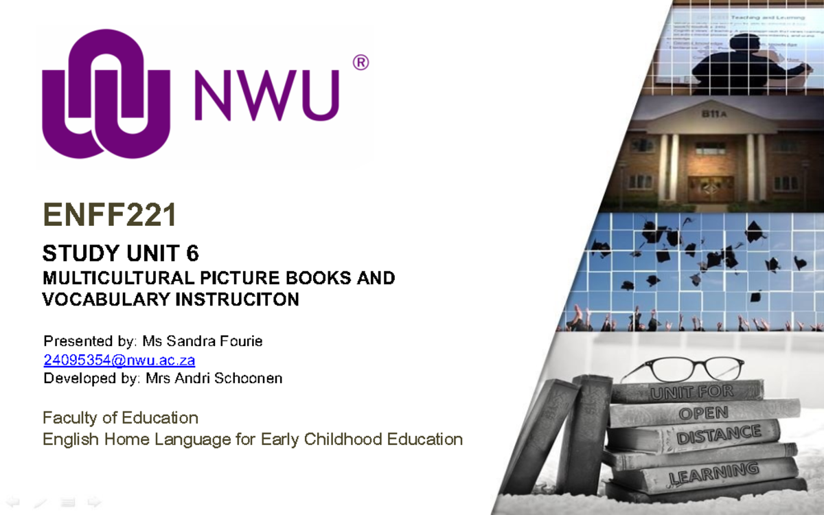 ENFF+221+-+SU6+-+UDL+2022 - ####### ENFF STUDY UNIT 6 MULTICULTURAL ...