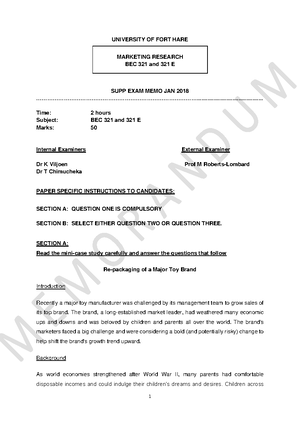 BEC 225 Assignment 1 memo 2022 - BEC225/225E (INTRODUCTION TO FINANCIAL ...