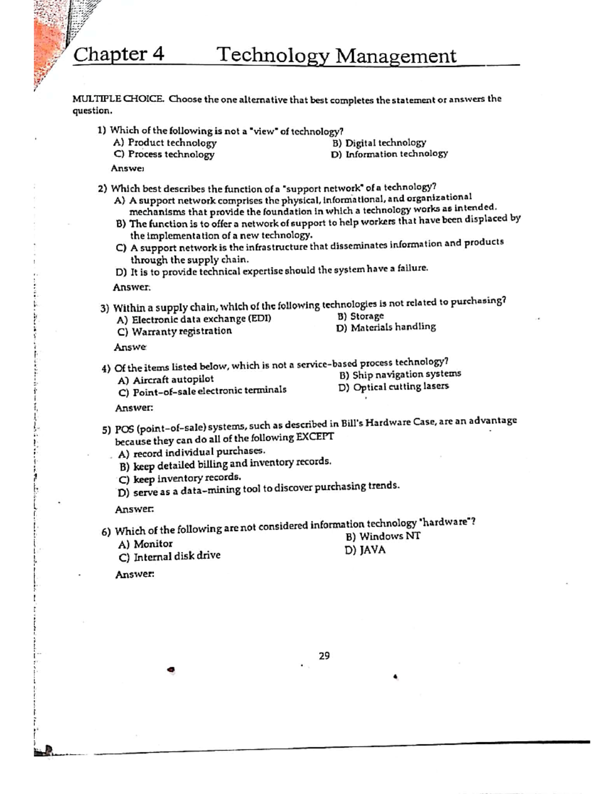Chapter 4 Technology Management - Business Law - Studocu