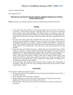 Caribbean History SBA Alexis Simms 2 - Caribbean history school based ...