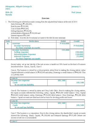 Account Titles - ACCOUNT TITLE CLASSIFICATION Accounts Payable Current ...