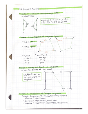 1-5 Notes - 1-5 Exploring Angle Pairs Adjacent angles - two coplanar ...