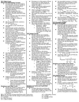 Physics chapter 15 cheat sheet - The Electromagnetic Spectrum: Light is a form of ...