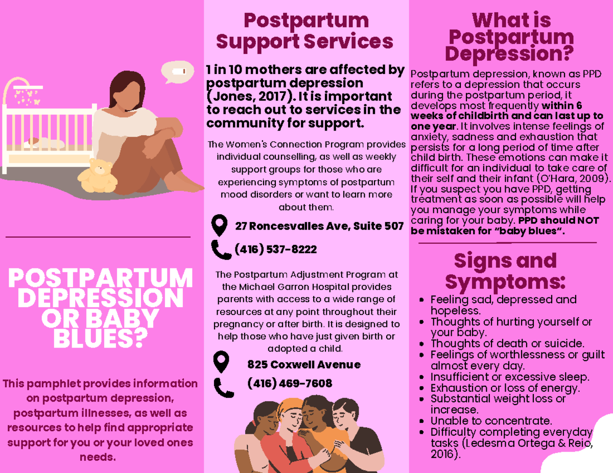 Postpartum Depression-2 - The Postpartum Adjustment Program at the ...