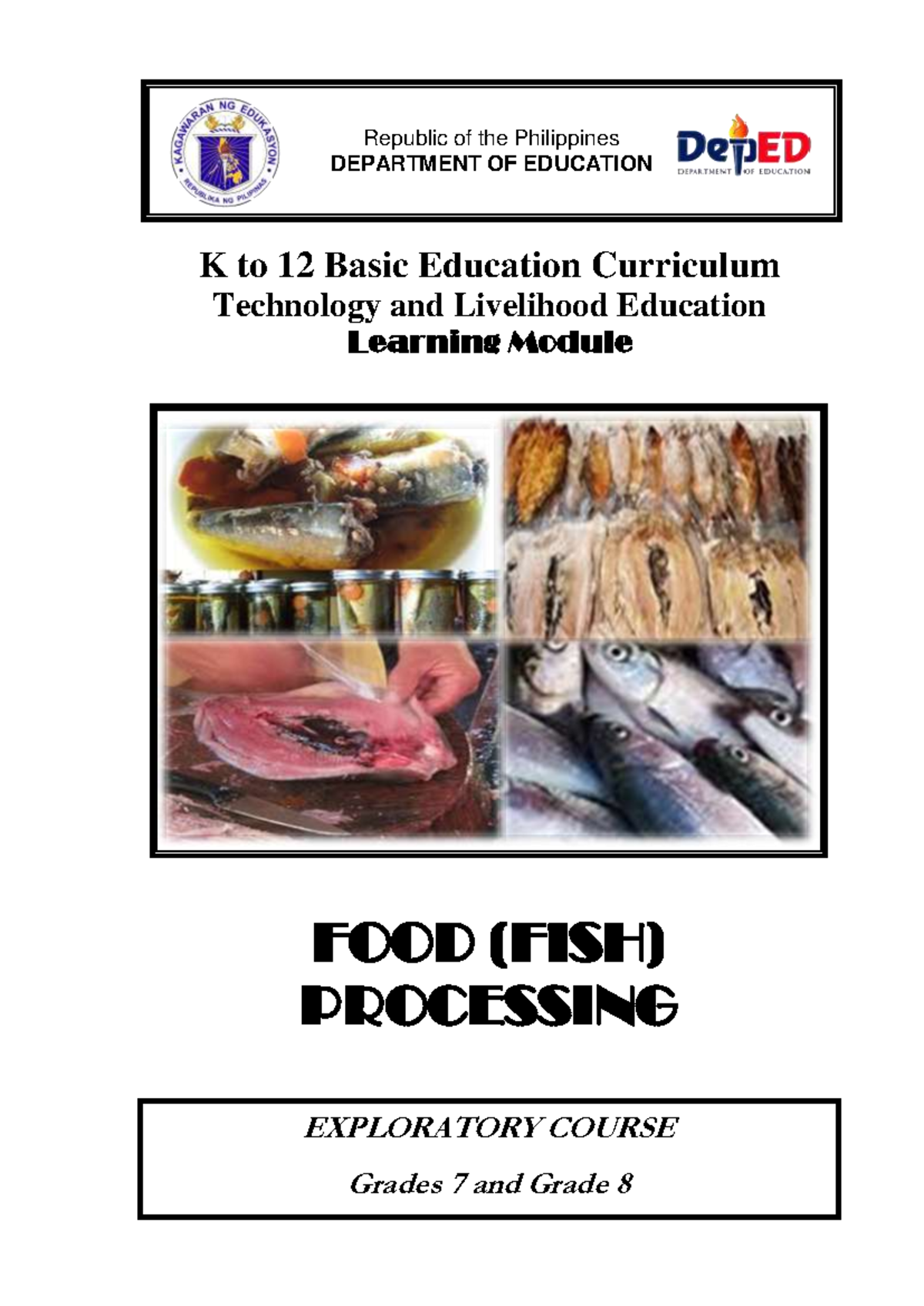 Fish processing learning modulecomplete 121122085304 phpapp 02 - K to 12 Basic Education ...