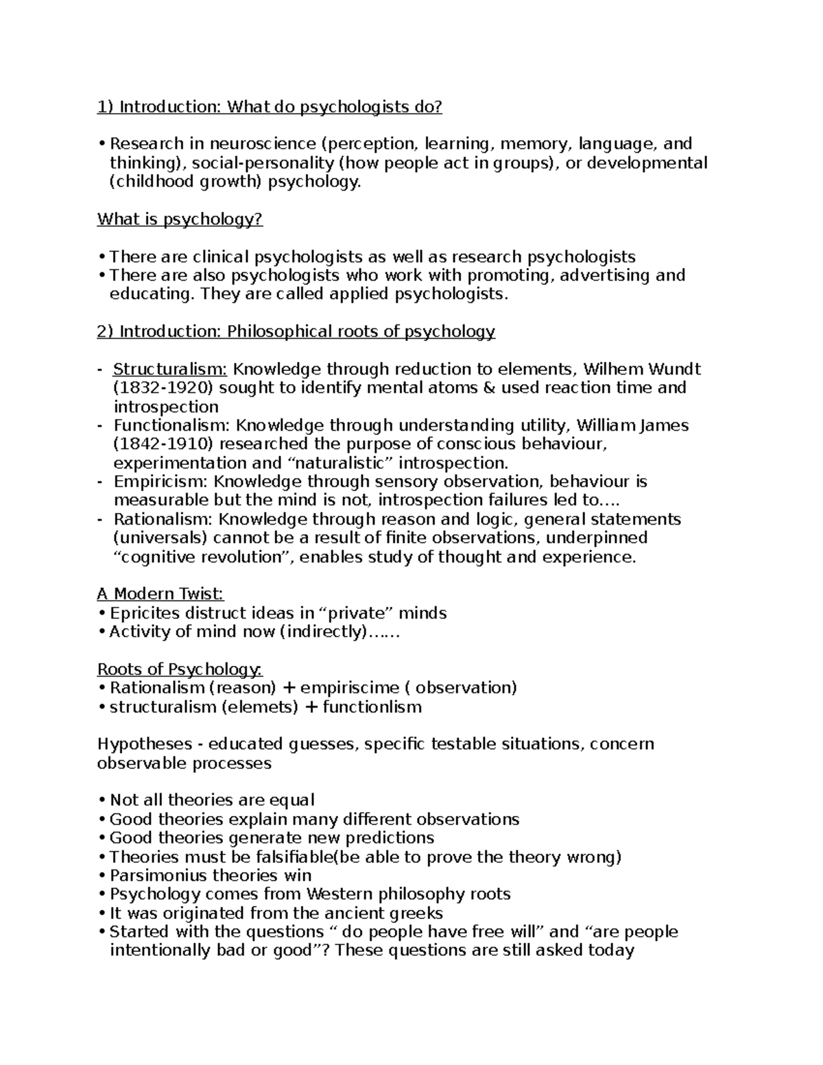 Lecture notes including tutorials - Lecture notes, lectures 1 ...