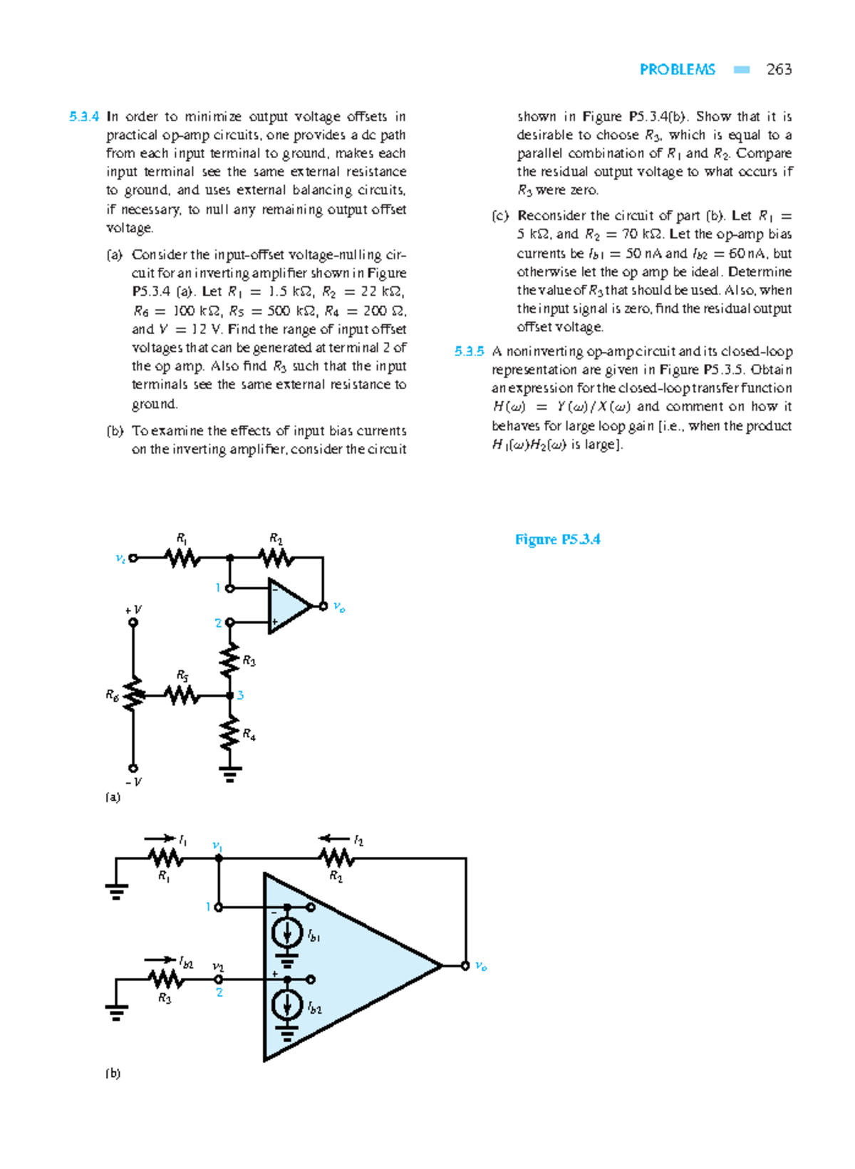Electrical IMP Notes-27 - PROBLEMS 263 5.3 In order to minimize output ...