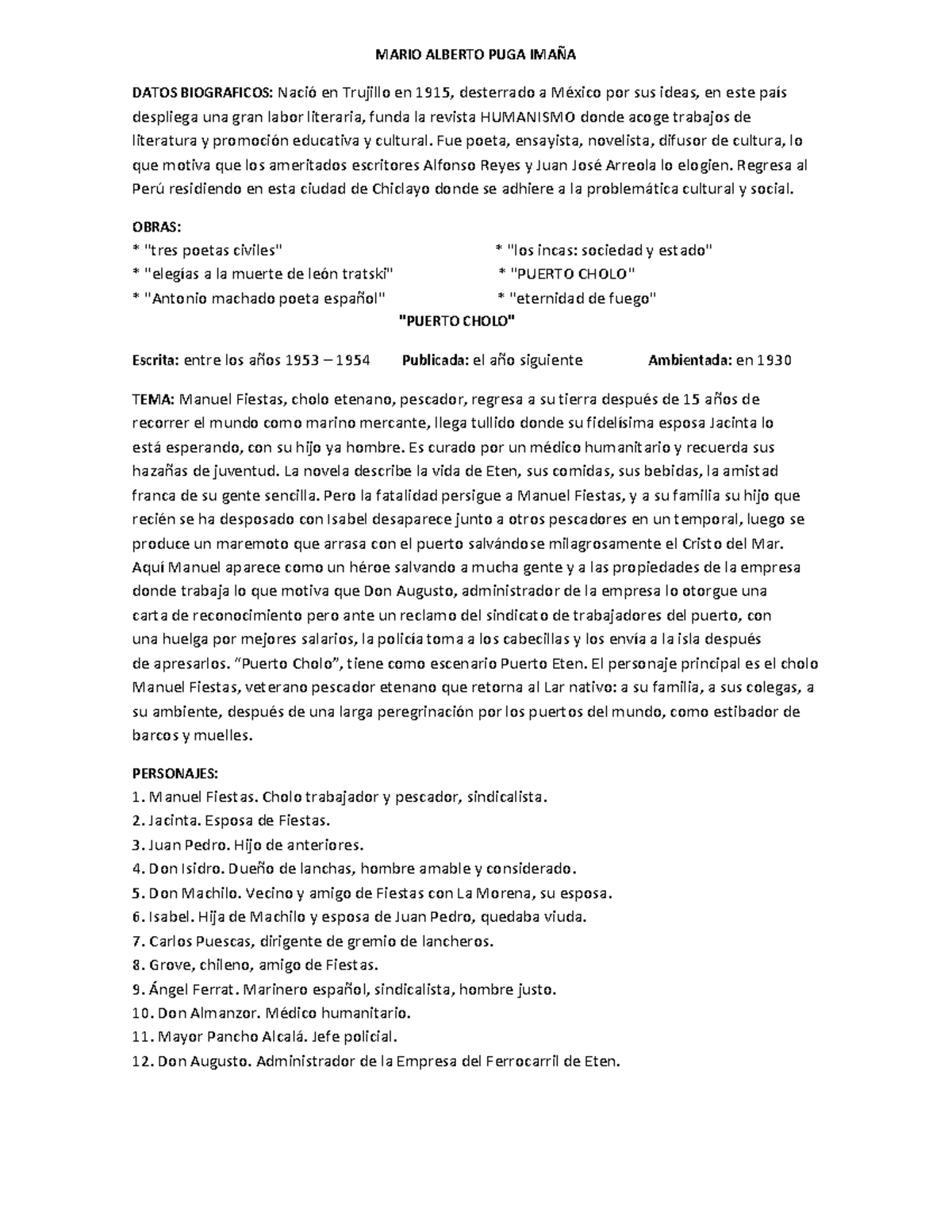 Mario-alberto-puga-imaa-y-puerto-cholo - MARIO ALBERTO PUGA IMAÑA DATOS ...
