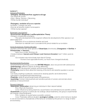 MVC Infancy Report - Psychology 336 MVC Infancy Report Describe three ...