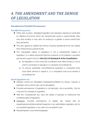 Interpretation of Enacted Law (2021) Topic 1 General Introduction ...