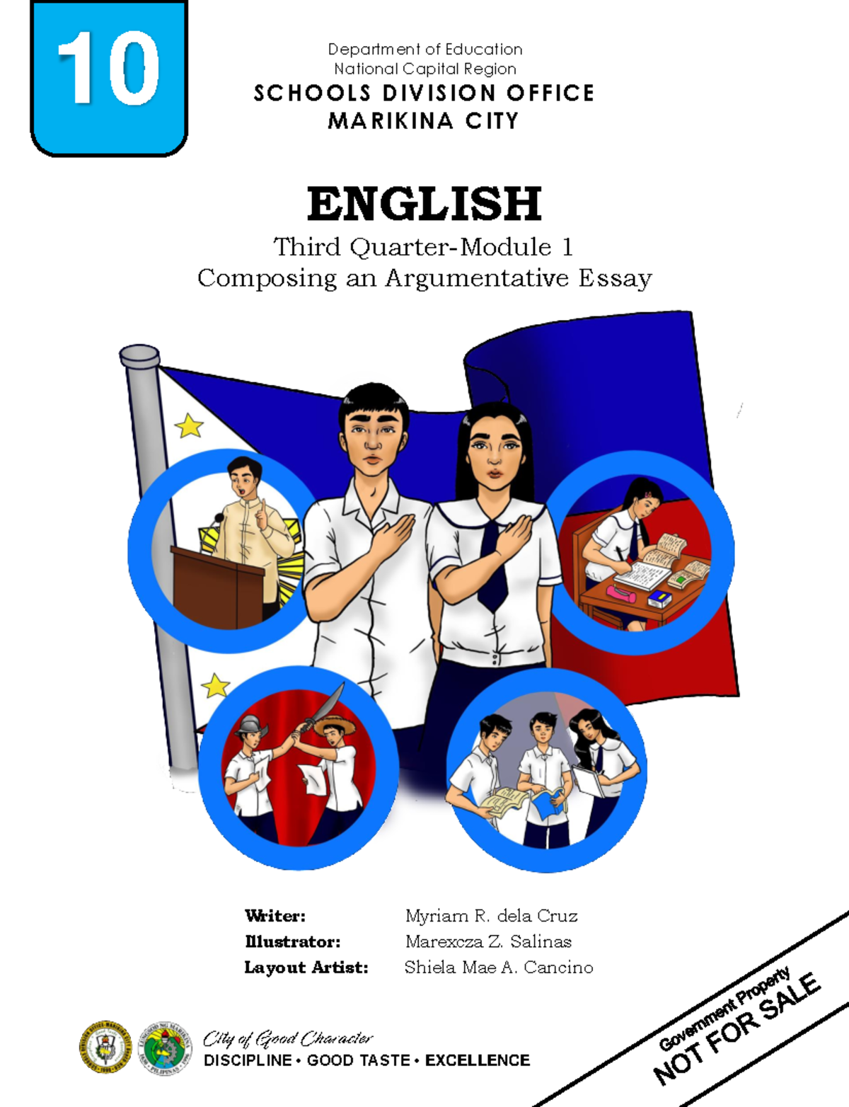 English G10 Q3 M1 f28 - 0 wwwww Writer: Myriam R. dela Cruz Illustrator ...
