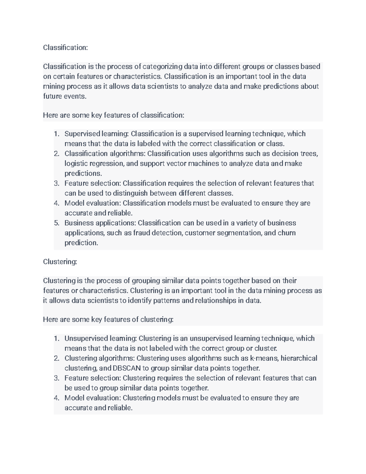 Classification and Clustering Techniques - Classification: Classification is the process of ...