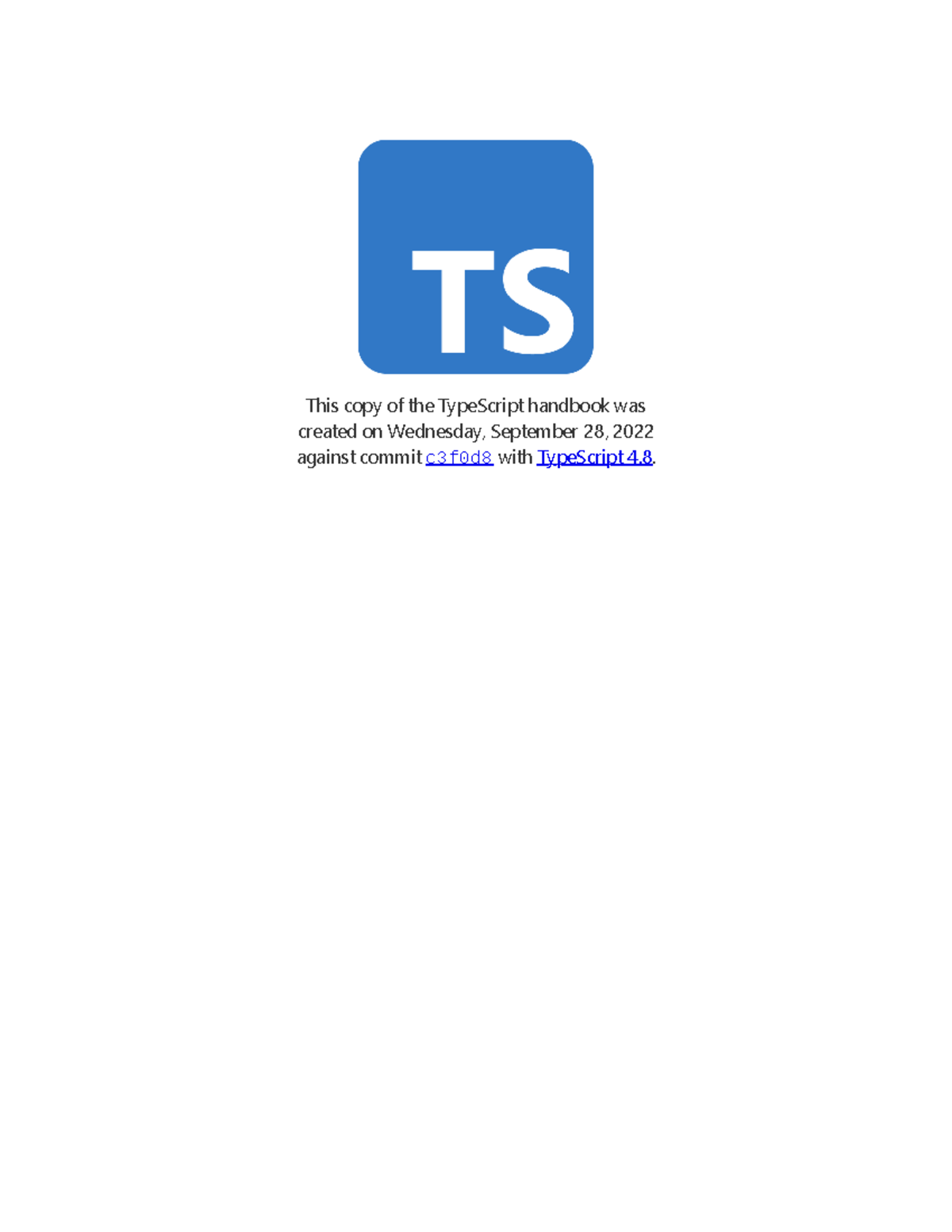 Typescript-handbook - this is the first file upolad - This copy of the ...