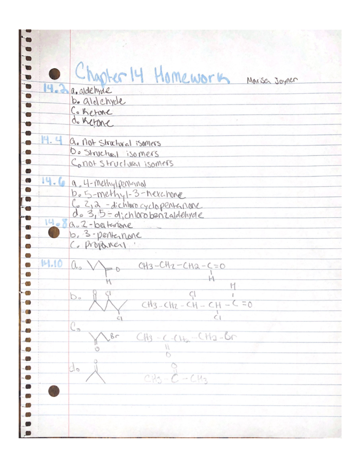 Chapter 14 HW - CHEM 1152K - Studocu