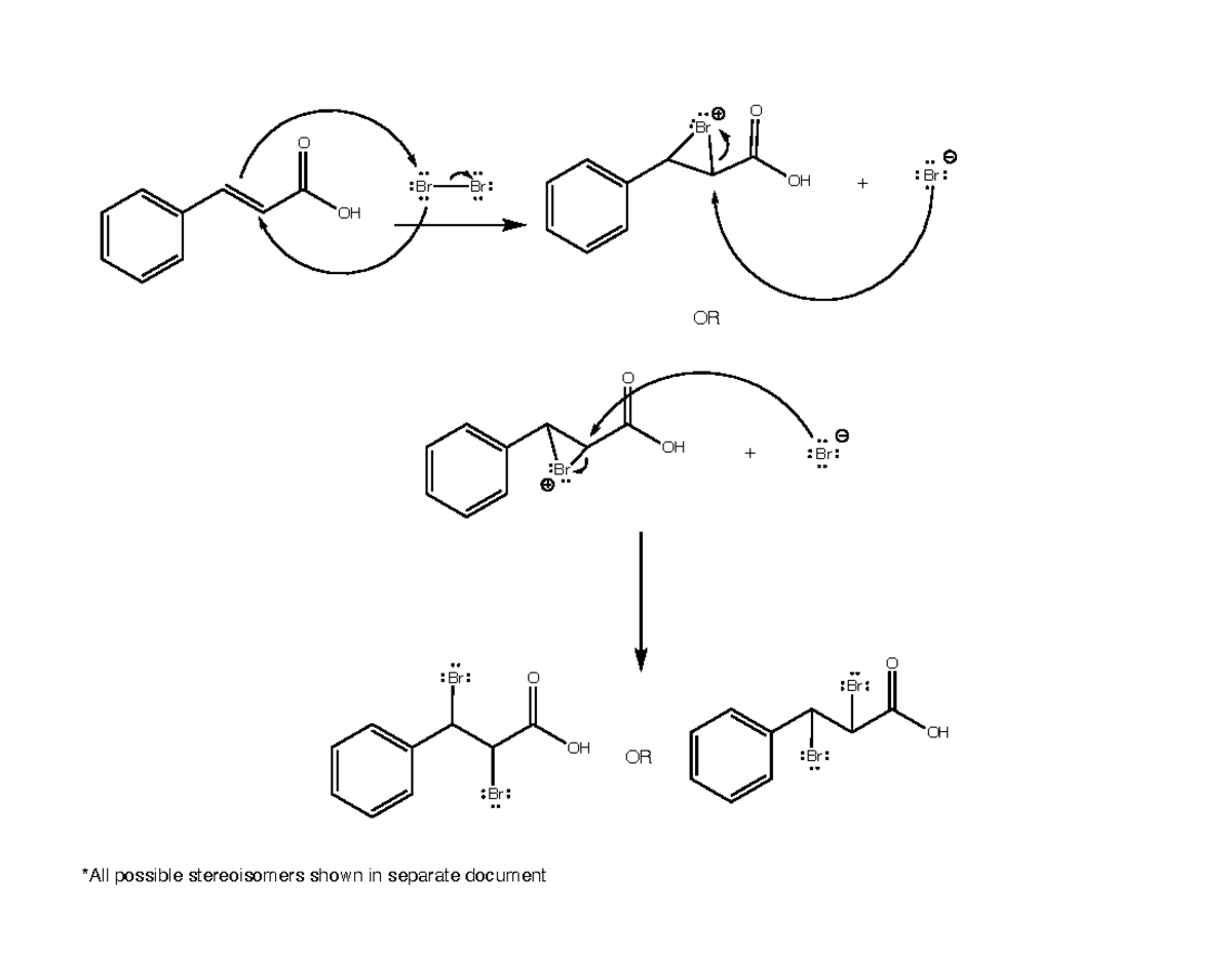 Reaction Mechanism 5 - CHM1321 - OH O Br Br OH Br O + Br OH Br Br O OH ...