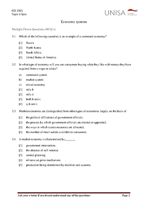 Ecs - orientation and introduction into ecs1501 - Where to start? How ...