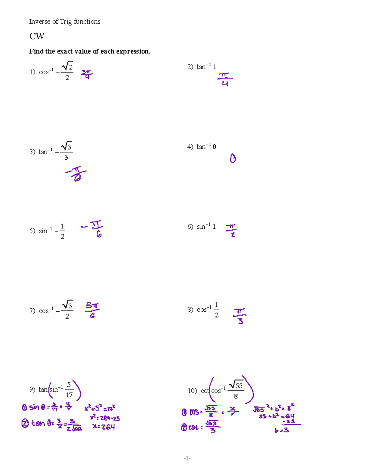1-24 HW - Homework answers - ©c n 2 r 0 O 2 z 4 [ EKauOtFam ...
