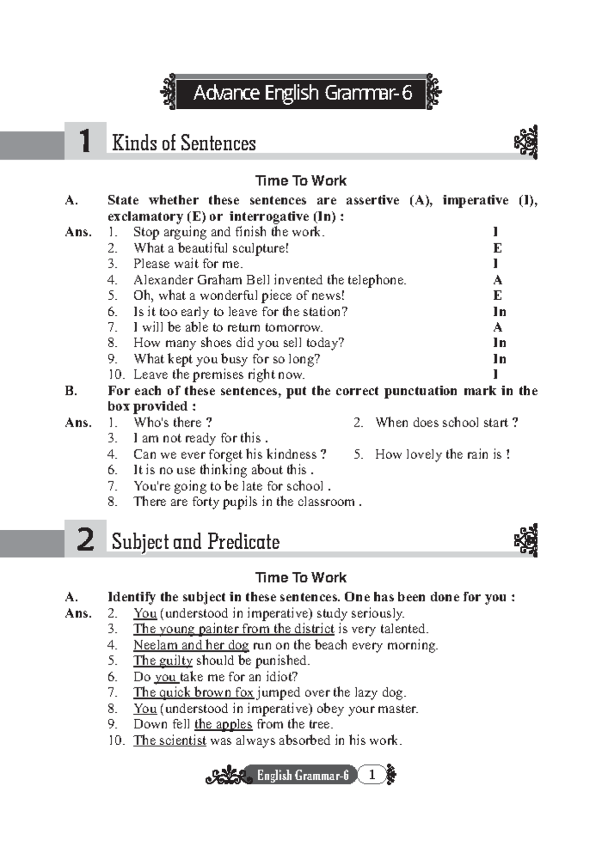 Grammar-6 - Help full - Advance English Grammar- 1 KKinds of ...