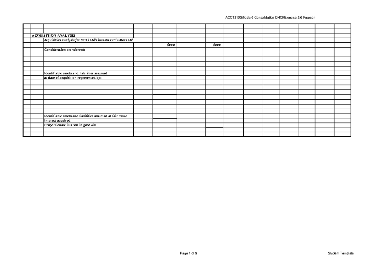 T06 - Worked Example 5.6 Earth and Mars Template - ACQUISITION ANALYSIS ...