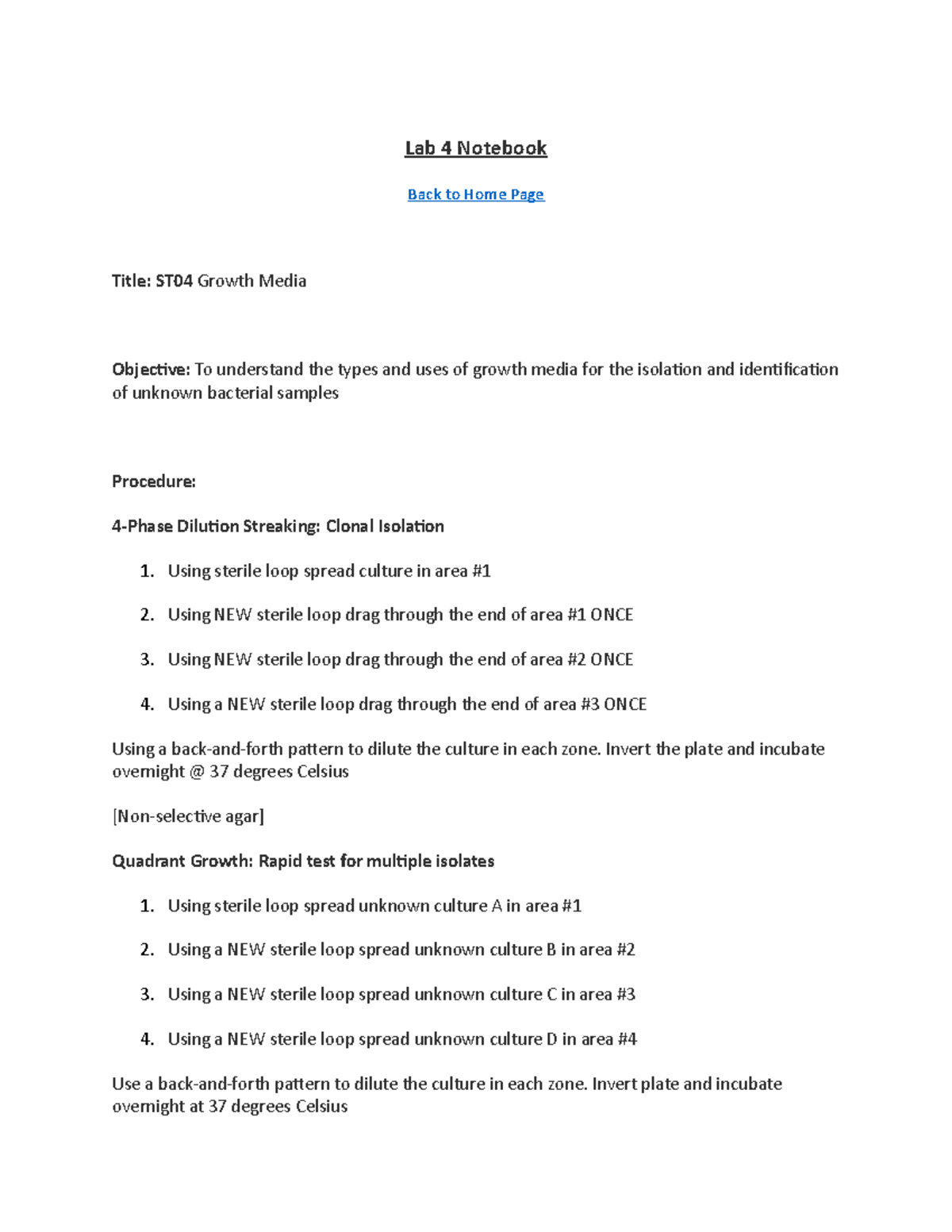 Lab 4 notebook - Lab homework - Lab 4 Notebook Back to Home Page Title ...
