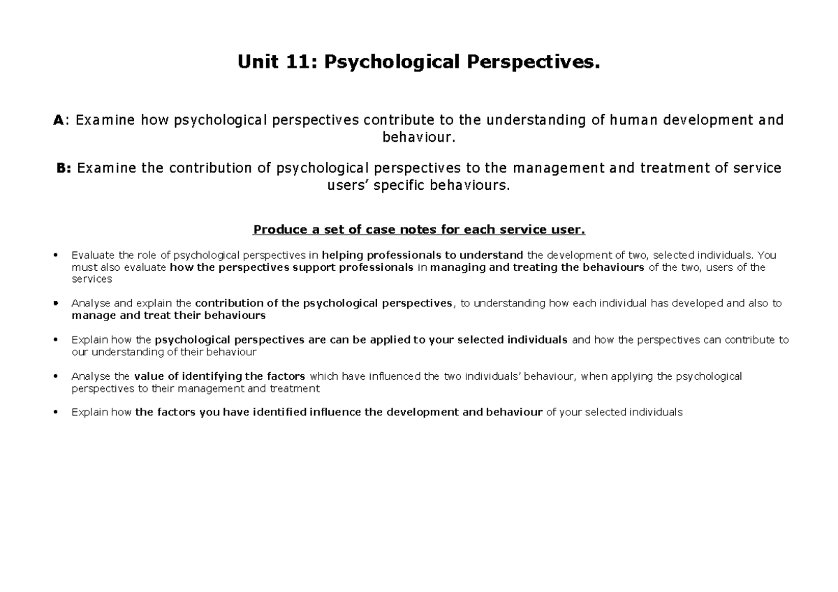 Coursework helpsheet Learning Aims A BUnit 19 Helpsheet LABhelpsheets ...